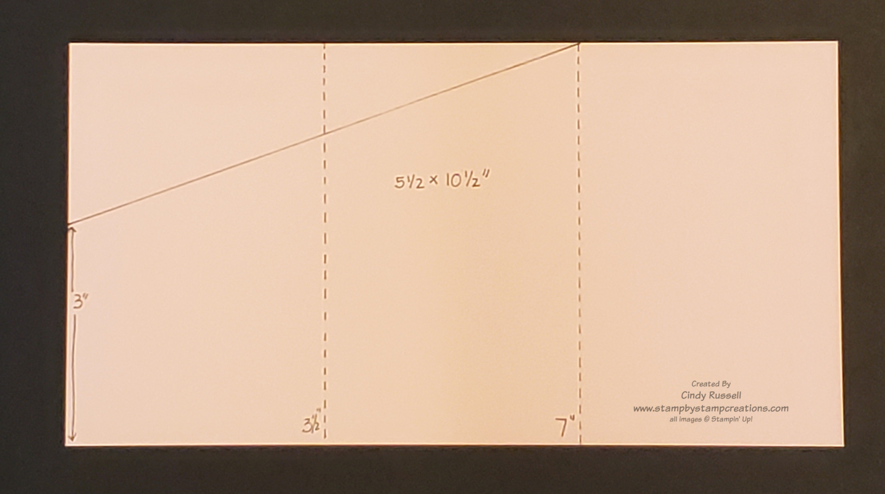 Fun Folds: Angled Z-Fold Card - Stamp By Stamp Creations