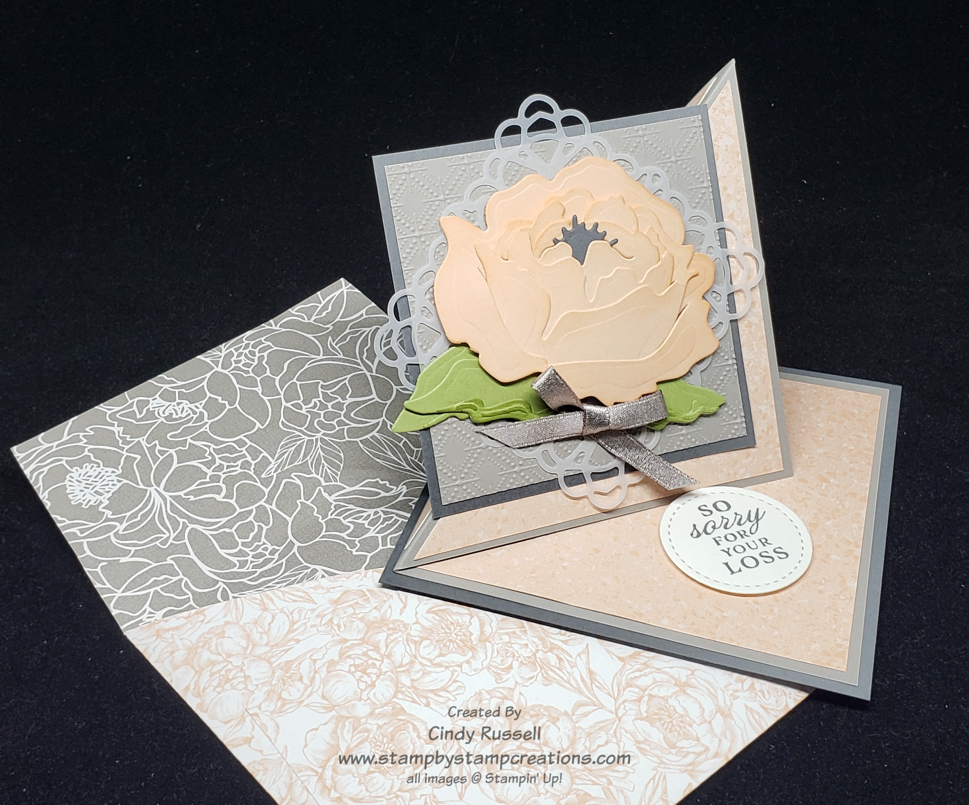 Fun Folds: Twisted Easel Card - Stamp By Stamp Creations
