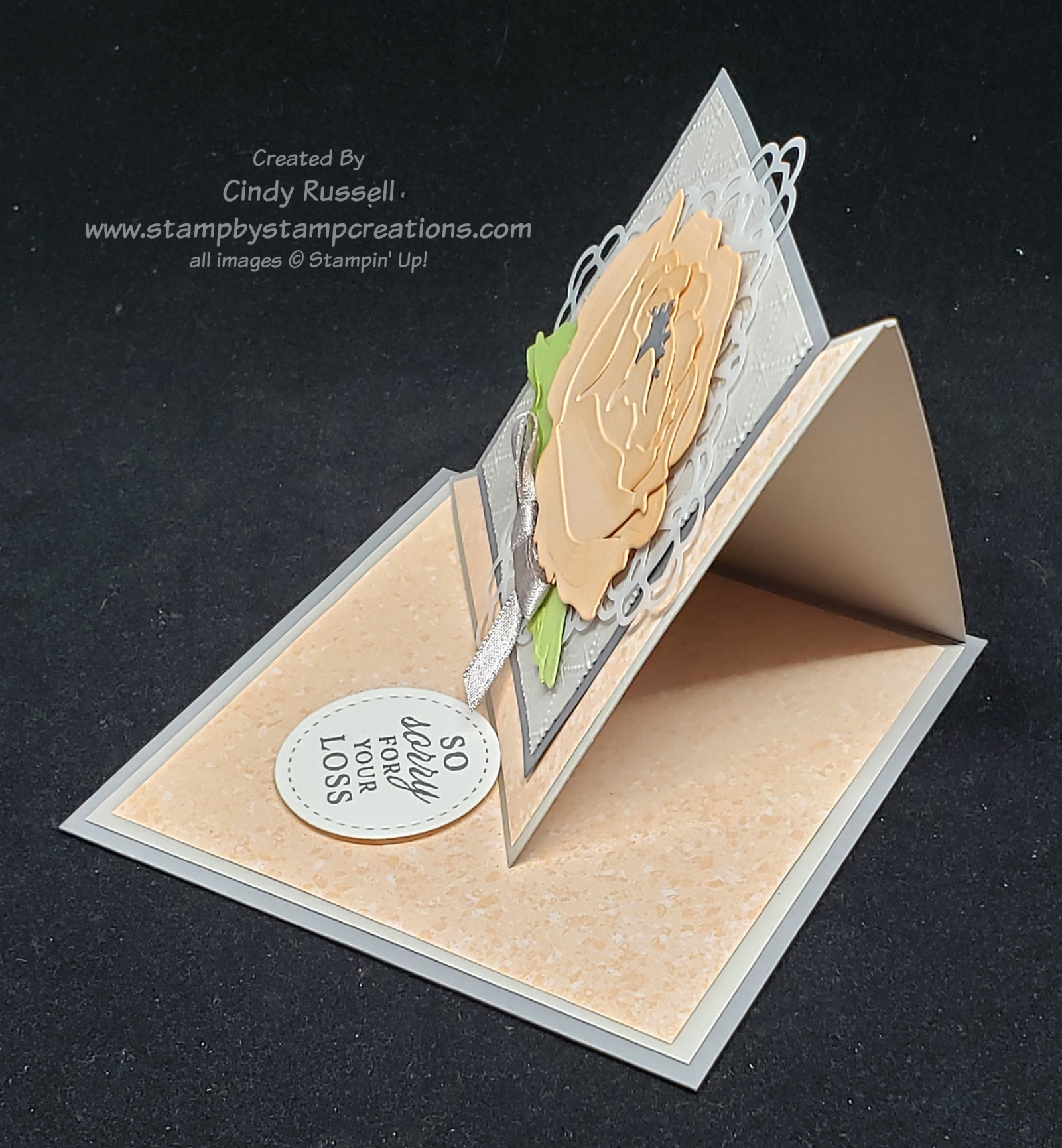 Fun Folds: Twisted Easel Card - Stamp By Stamp Creations
