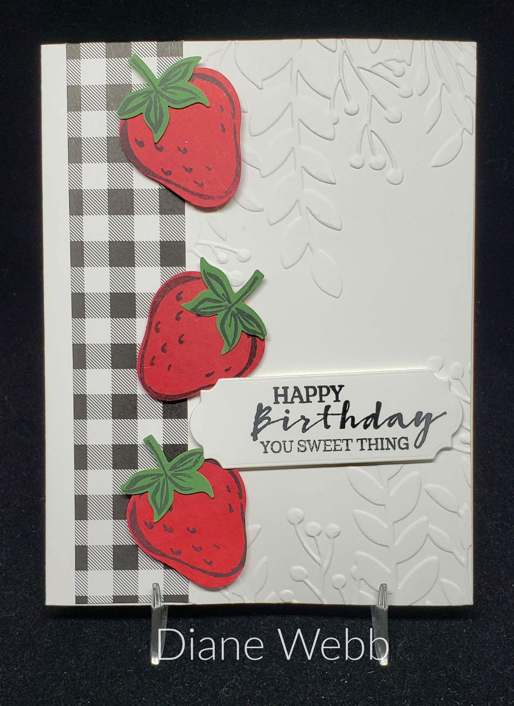 Make It Mine: Sweet Strawberry - Stamp By Stamp Creations