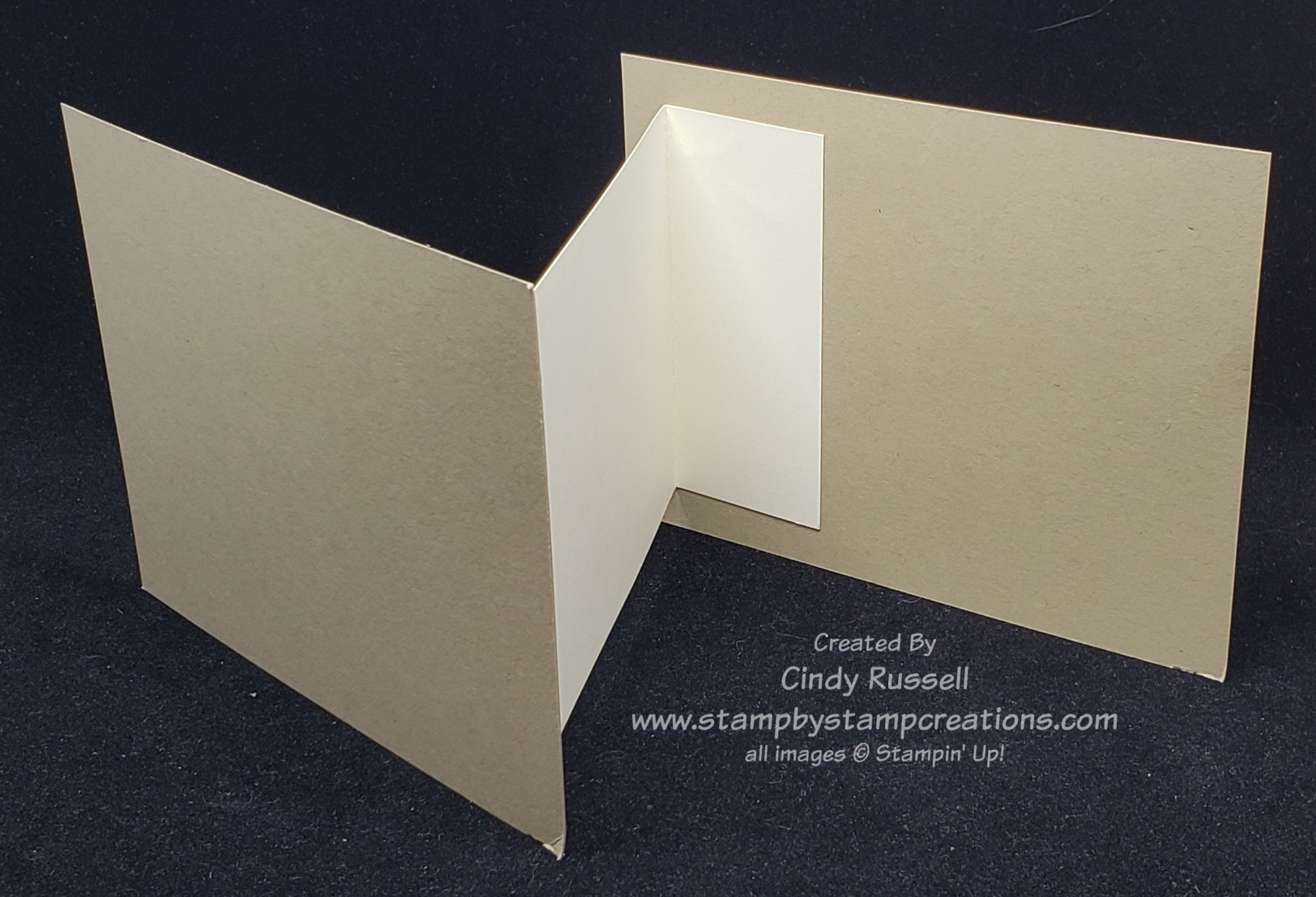 Fun Fold: Modified Z-Fold 2.0 - Stamp By Stamp Creations